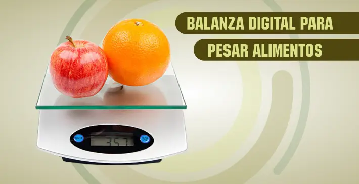 Balanza digital para pesar alimentos - Balanzas Digitales Perú